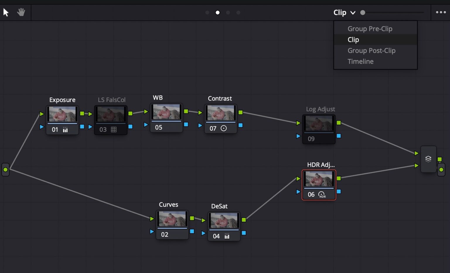 Davinci Resolve 18 Node Tree Setup for Driftwood LUTs & LUMIX Cameras ...