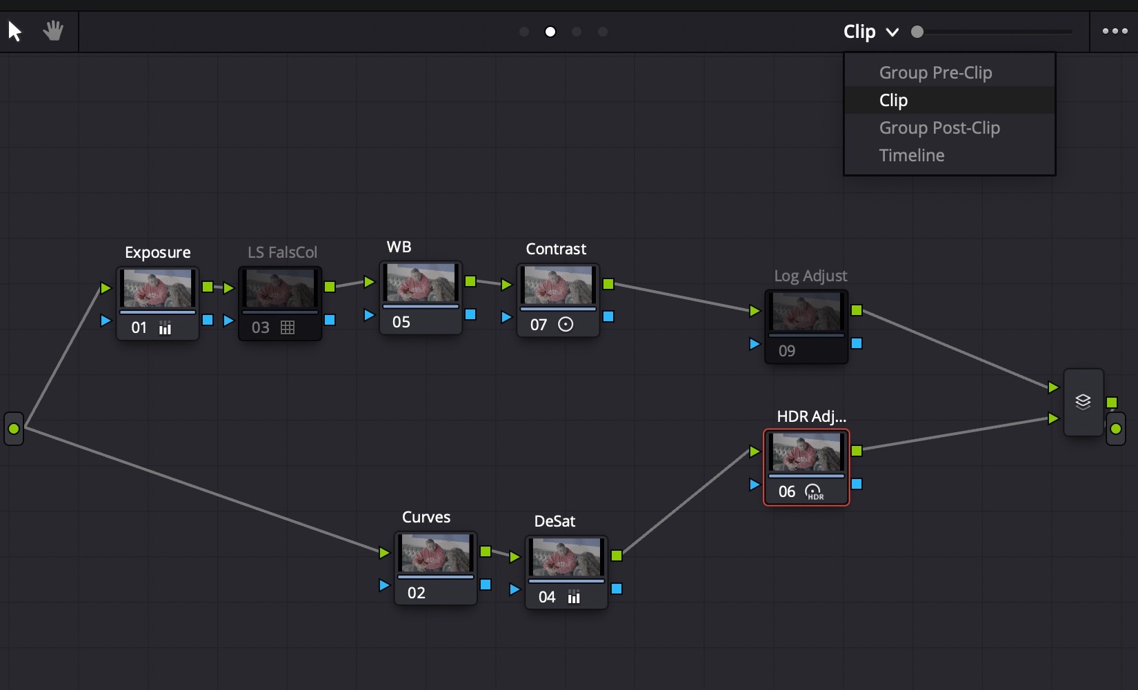 Davinci Resolve 18 Node Tree Setup for Driftwood LUTs & LUMIX Cameras ...