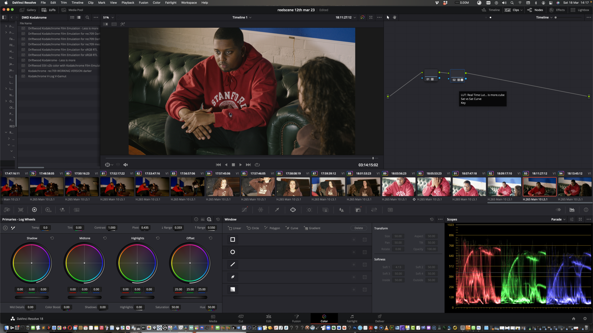 Driftwood Kodakchrome 64 Look LUT Pack - Nick Driftwood